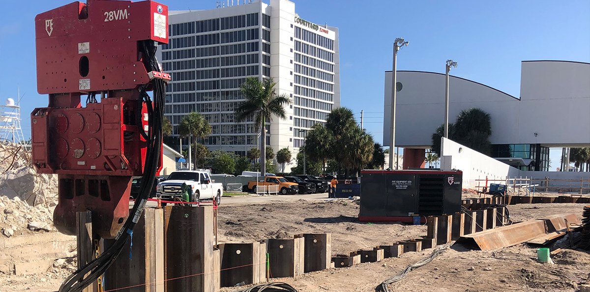 Deep foundation equipment rental - PVE USA
